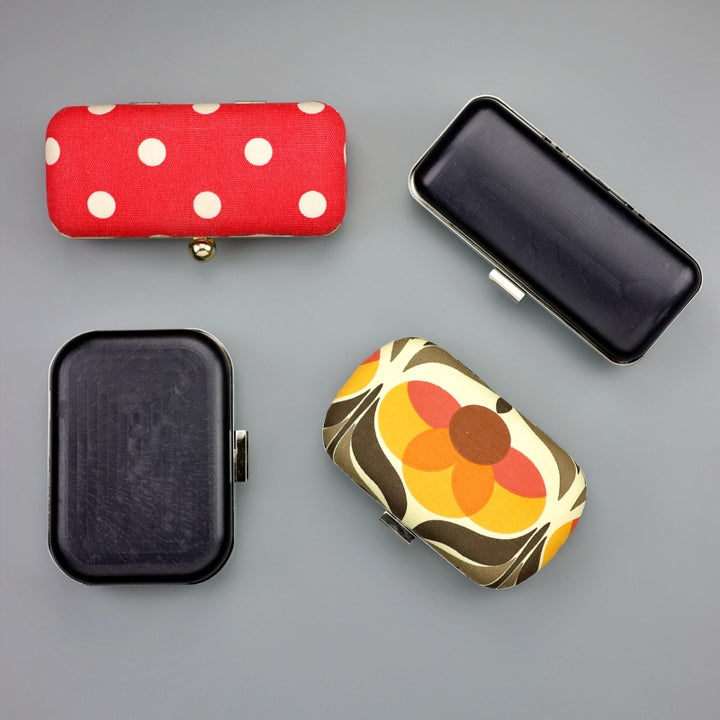 Christine kisslock frame clutch making tutorial & pdf pattern ...